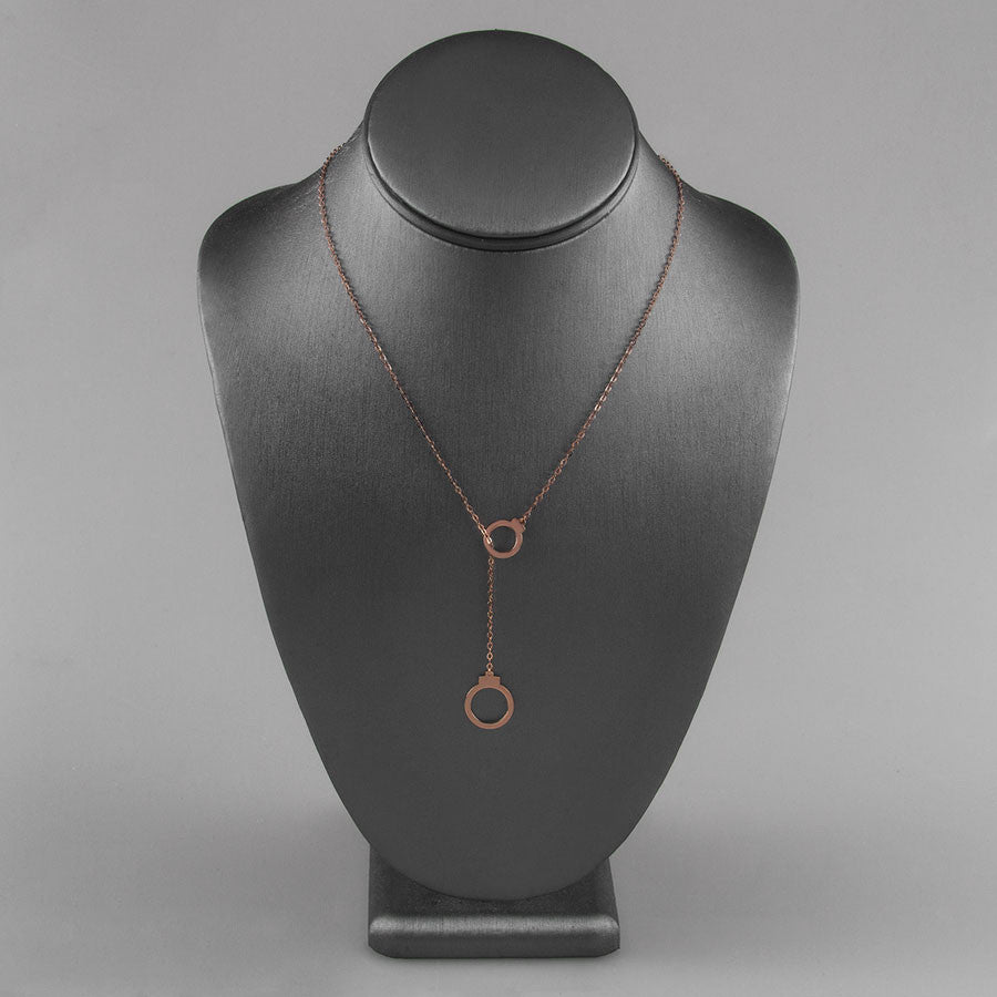 14K Gold Handcuff Adjustable Necklace – SHYNE JEWELERS