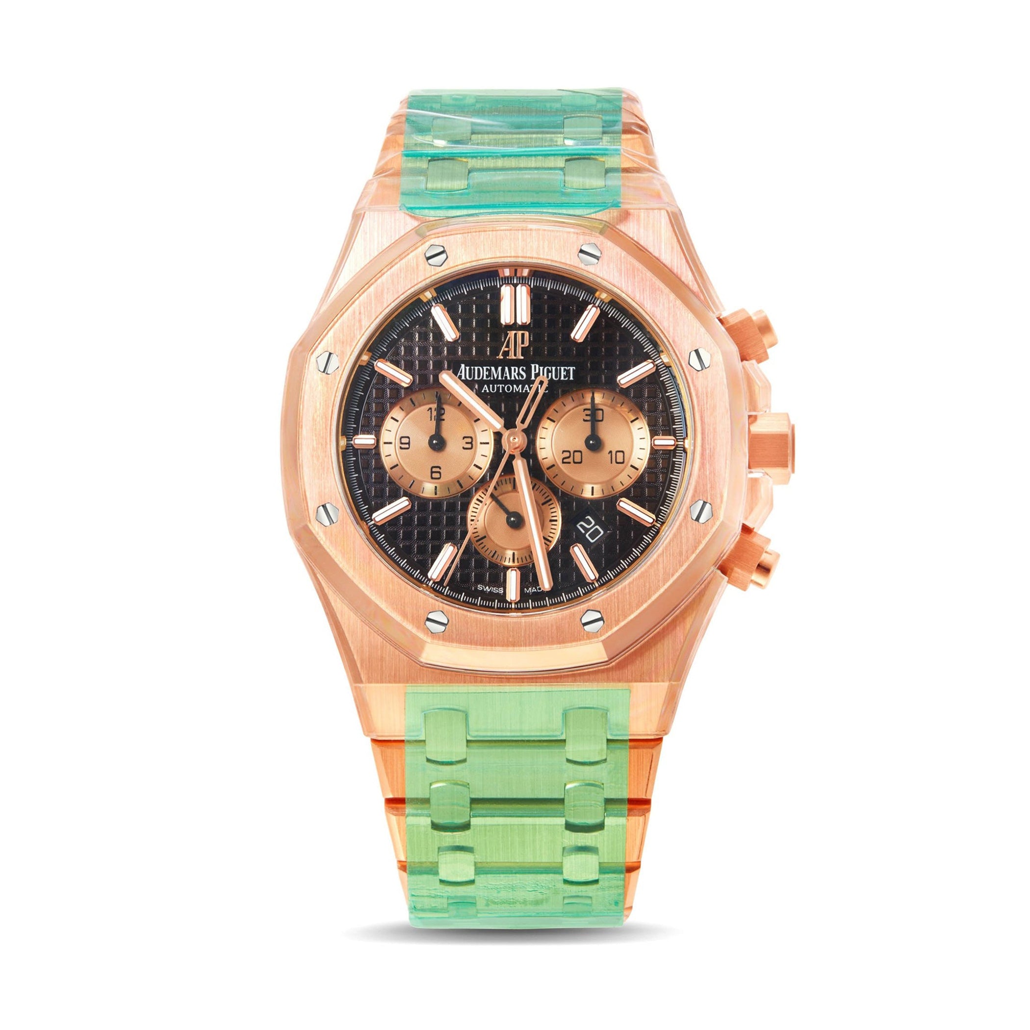 Audemars Piguet Royal Oak Chronograph 41mm 18K Rose Gold – SHYNE JEWELERS