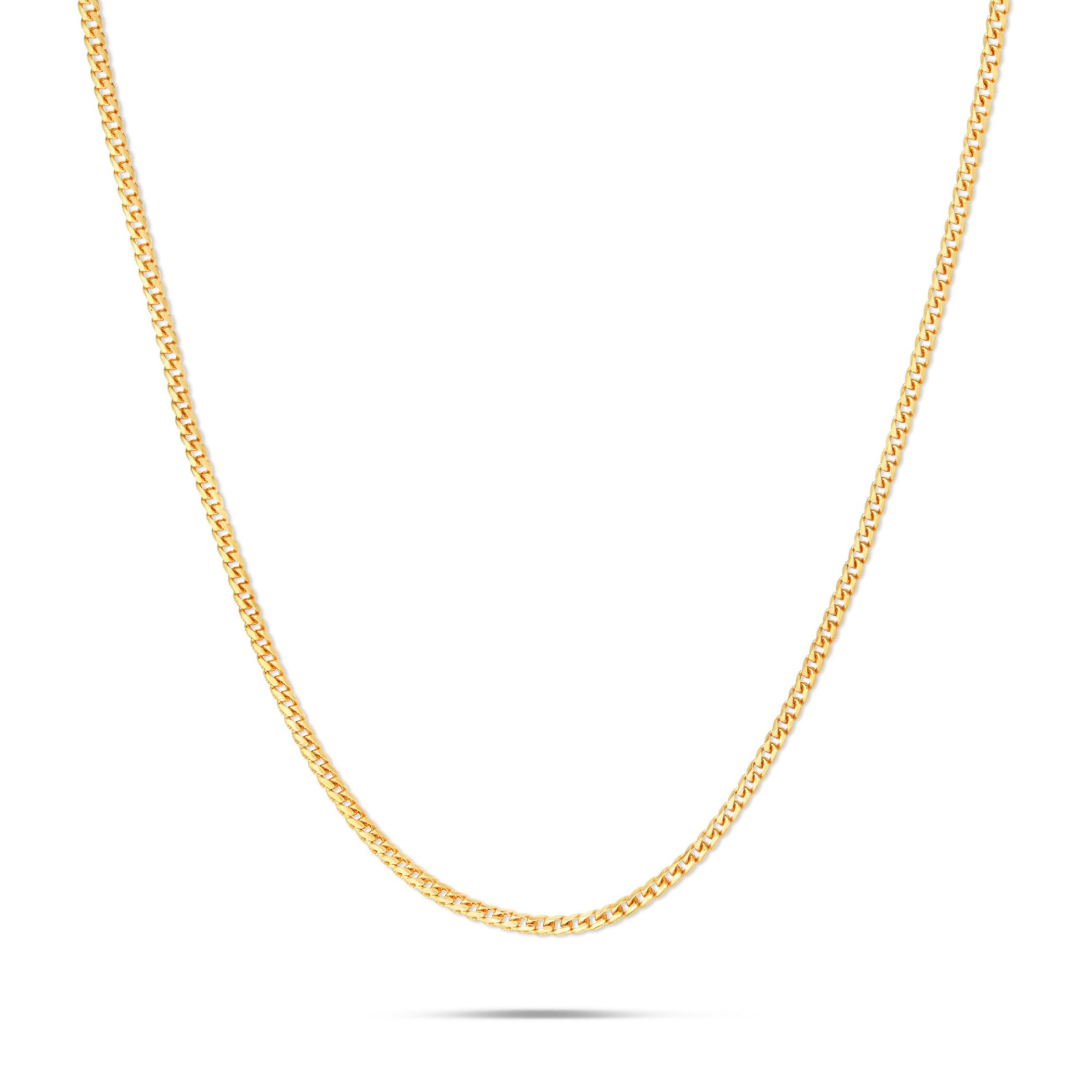 10K Solid Gold Franco Chain, 1.25 mm – SHYNE JEWELERS