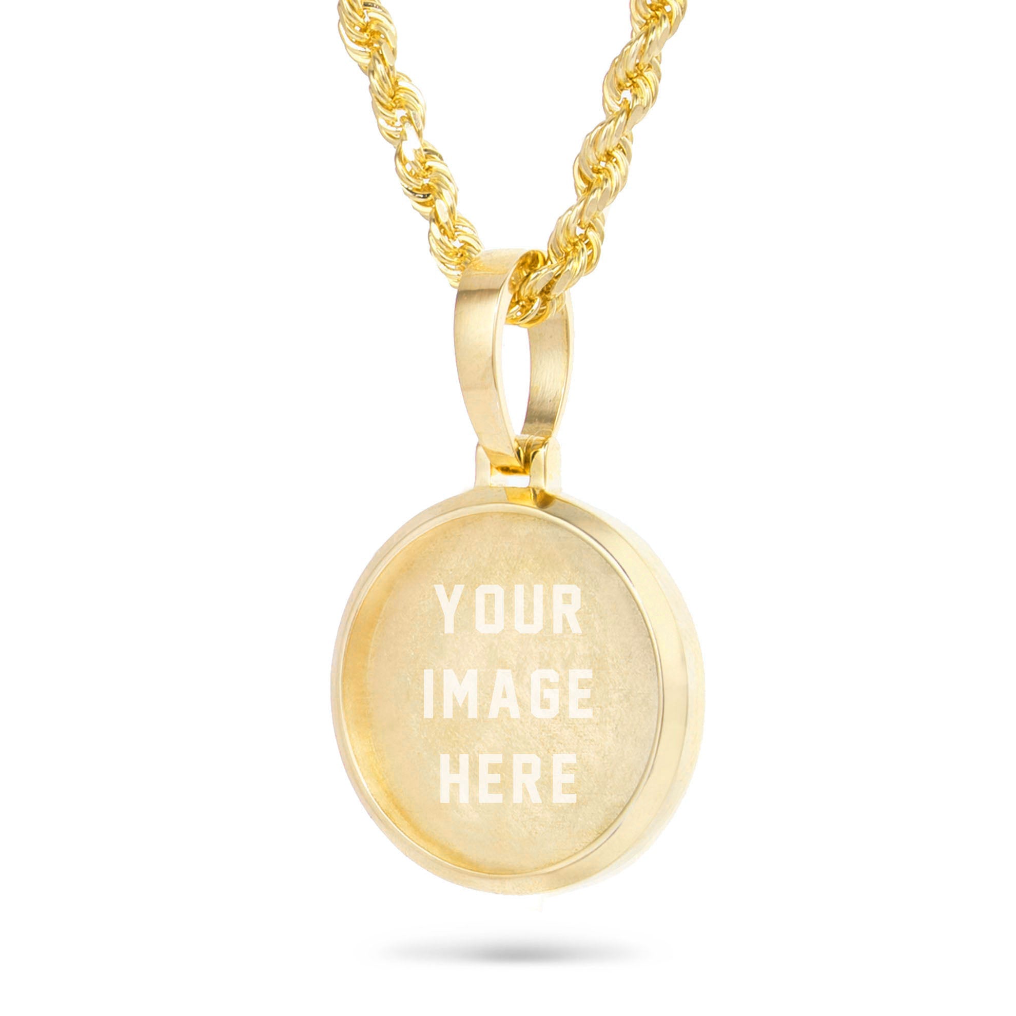 Small Gold Picture Pendant – Shyne Jewelers™