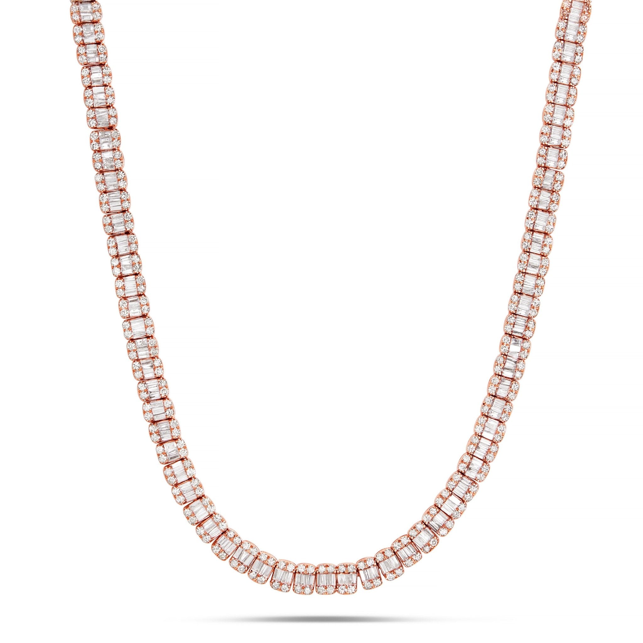 Baguette Diamond Chain – Shyne Jewelers