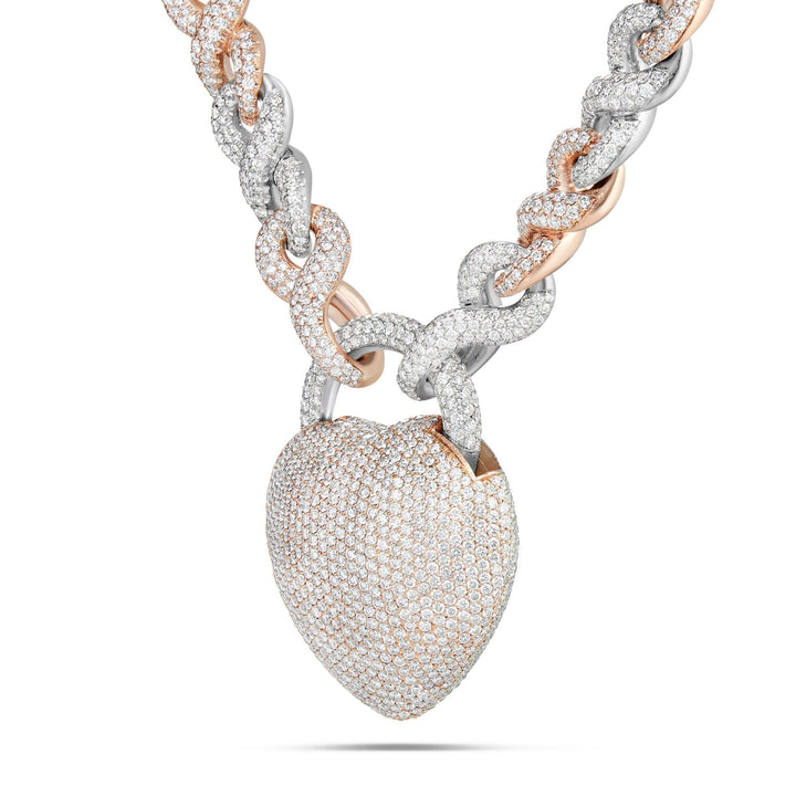 Custom "Shayla" Diamond and Enamel Pendant – Shyne Jewelers