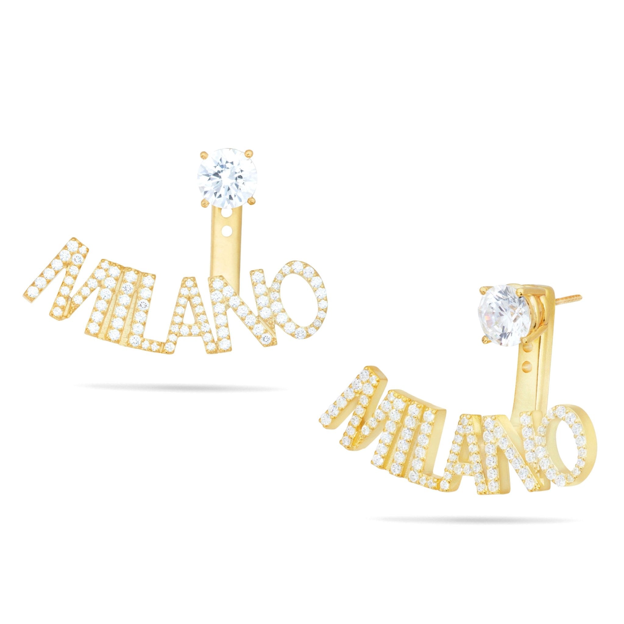 Custom "MILANO" Diamond Earrings for Milano di Rouge – Shyne Jewelers™