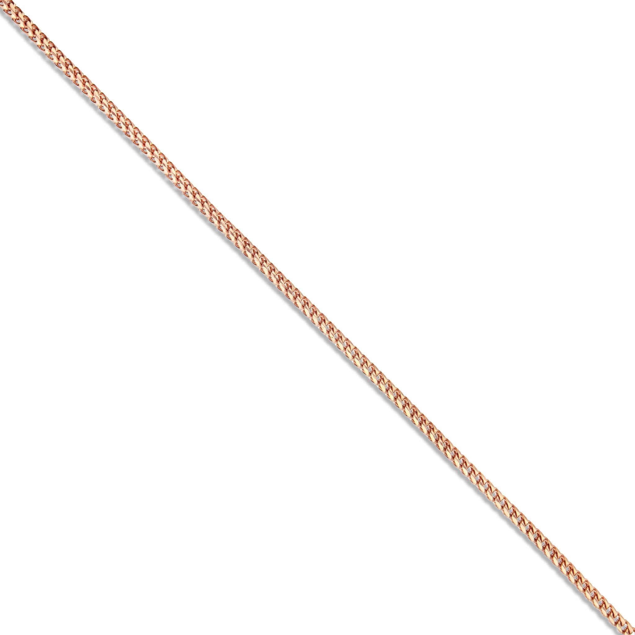 14K Solid Gold Franco Chain, 2mm – SHYNE JEWELERS