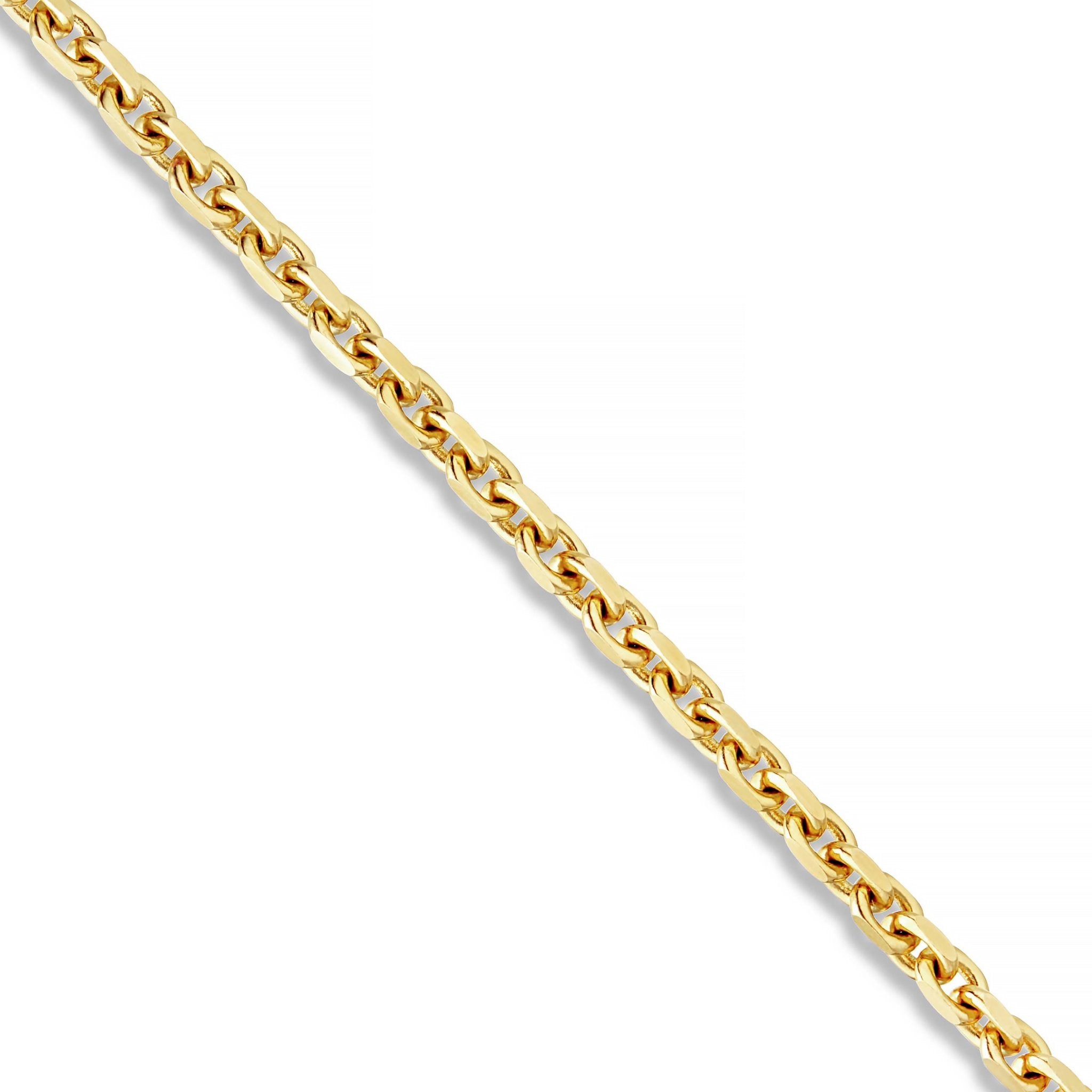 14K Solid Gold Hermes Link Chain, 4.5 mm – SHYNE JEWELERS
